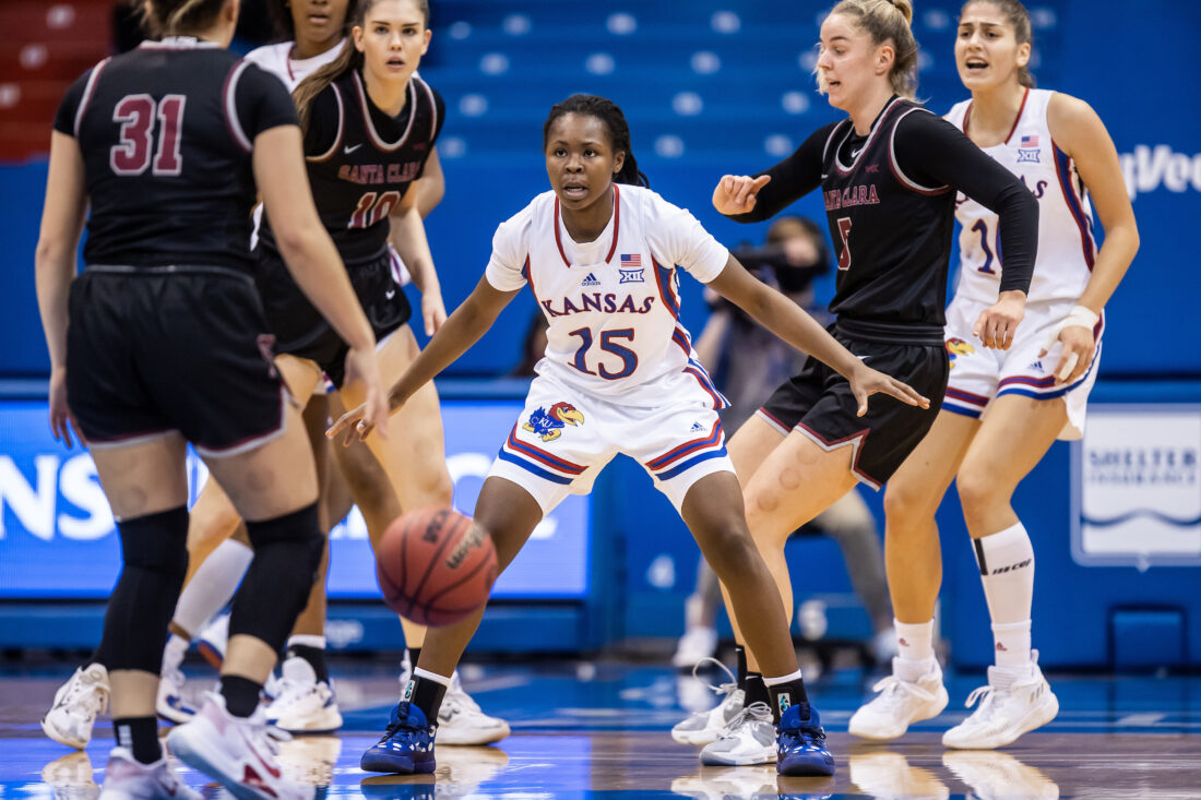 Strong 4th quarter gives KU women’s basketball its 4th win in a row ...